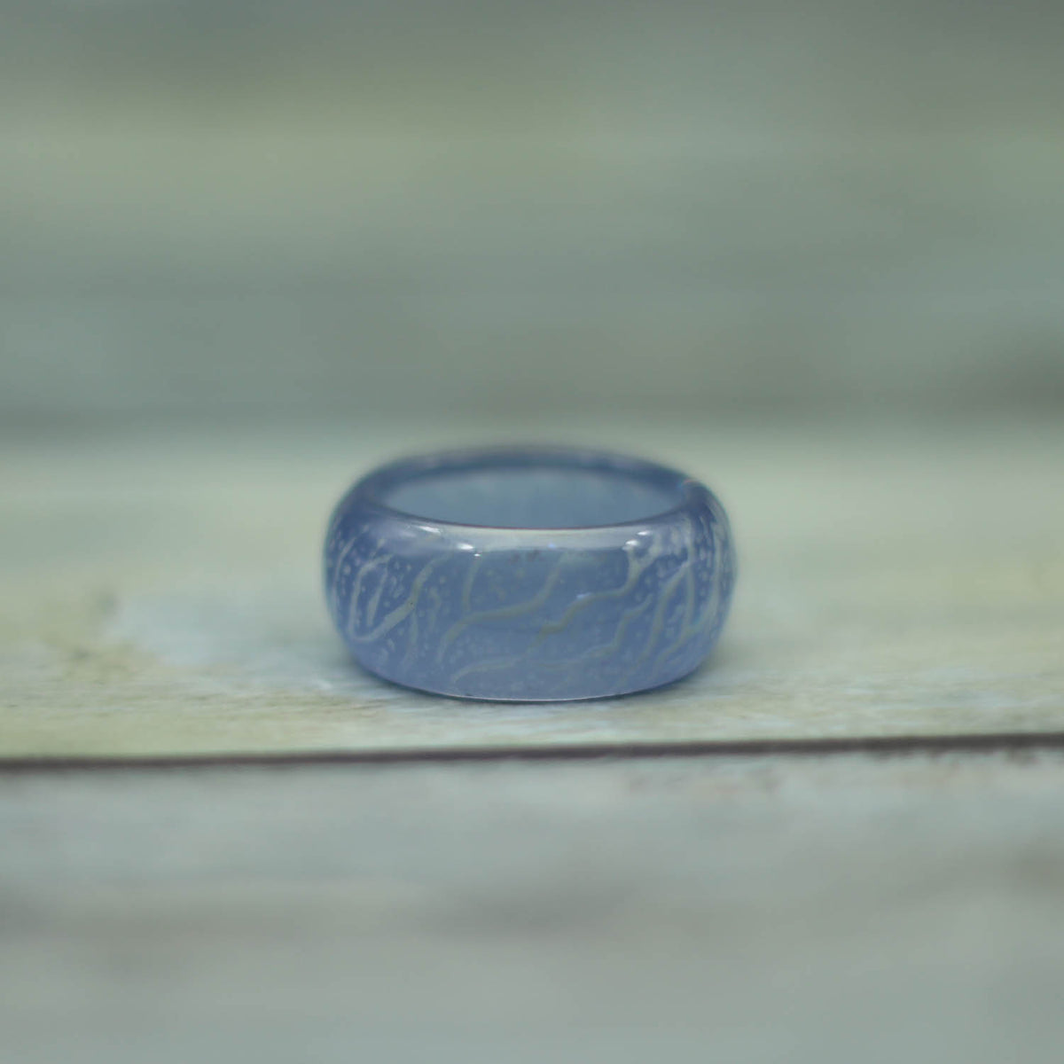 Wave Pattern GLO Luminous Rings (Glow in the dark) – Ocean Lovers United